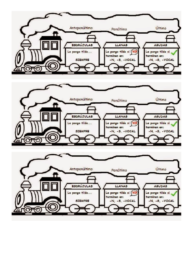 Tren de La Acentuación | PDF
