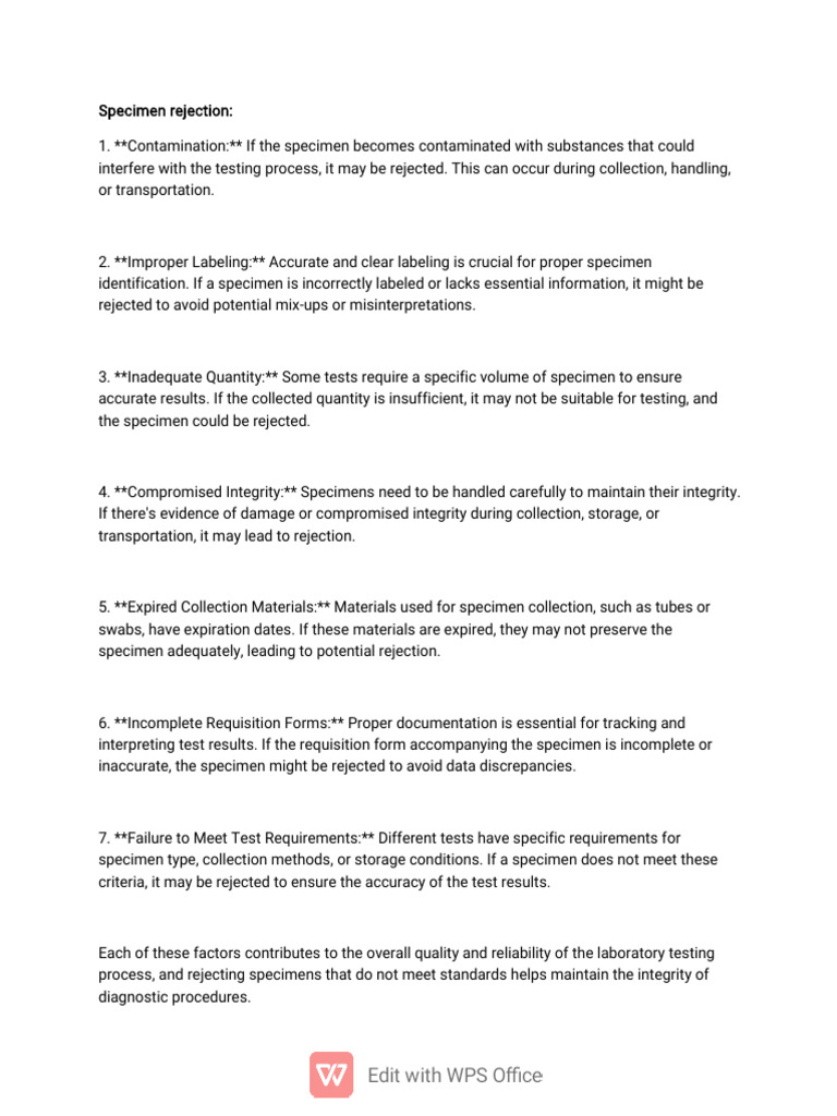 1.2 Specimen Reject-WPS Office | PDF