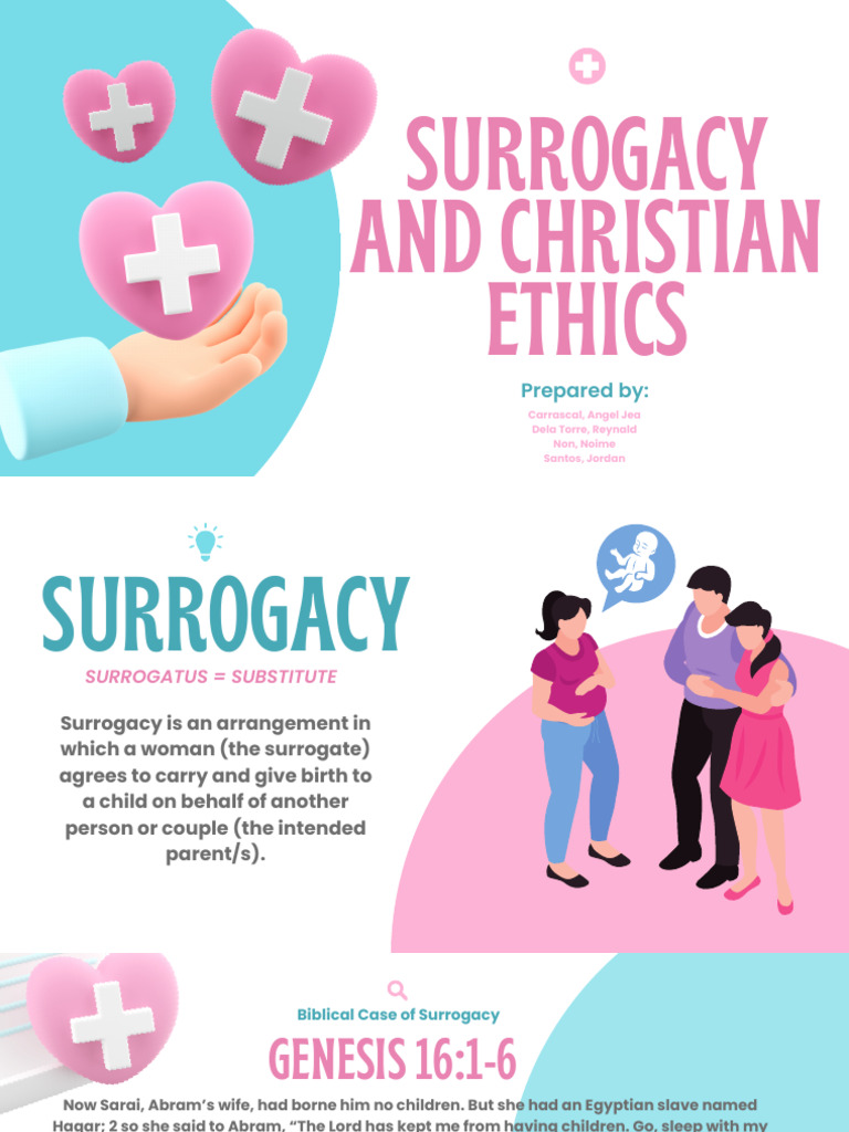 Surrogacy and Christian Ethics Overview | PDF | Surrogacy | Bioethics