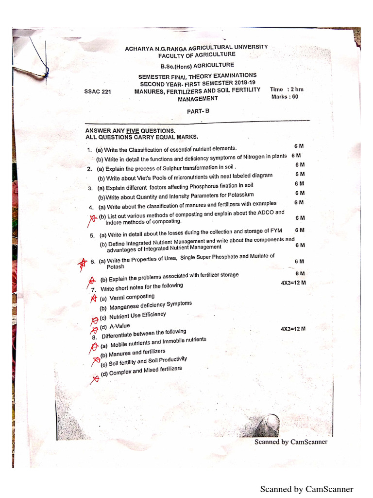 Ssac 221 New Syllabus Papers | PDF