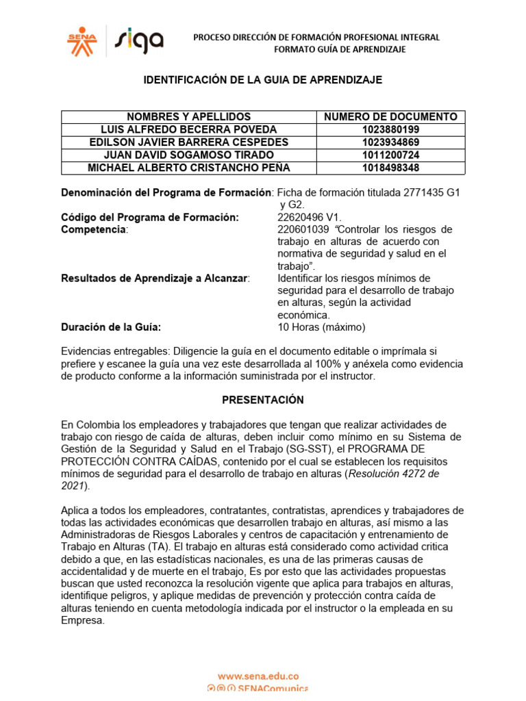GFPI-F-019 Guia de Aprendizaje Formacion Virtual TSA - 2021-EDITABLE | PDF