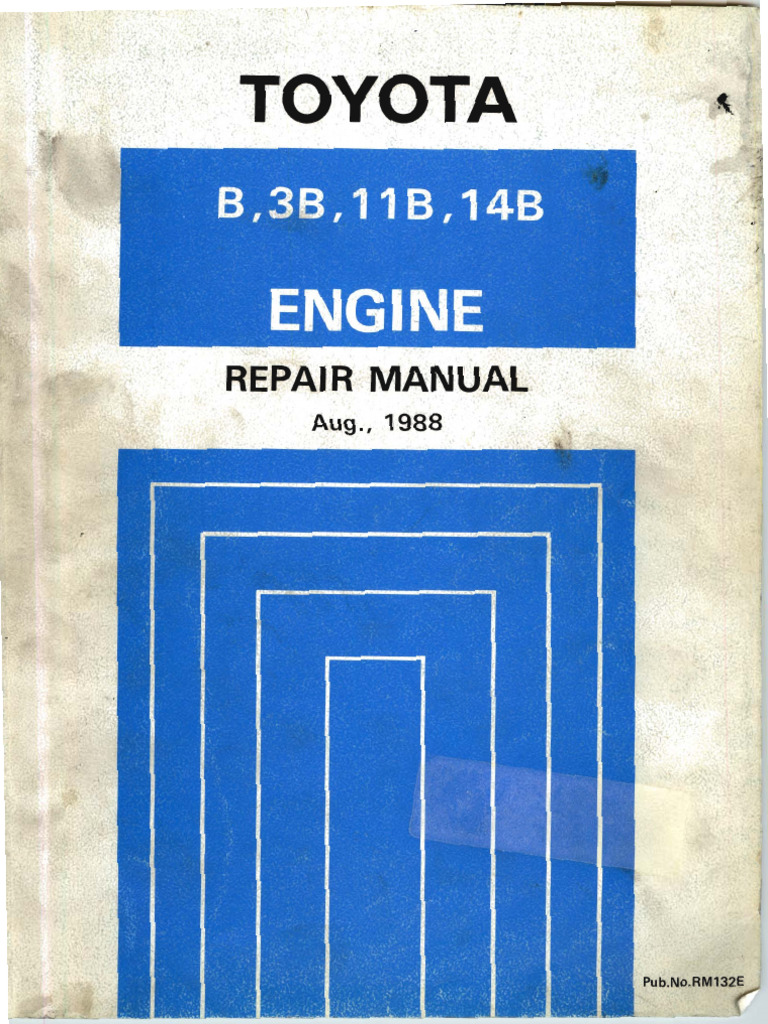 B 3B 11B 14B 1988-On Engine Manual | PDF