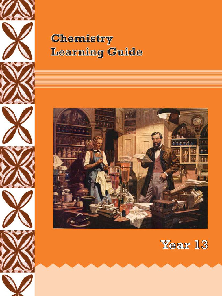 Chemistry Year 13 LG | PDF