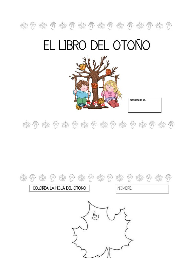 Libro de Actividades - Otoño | PDF