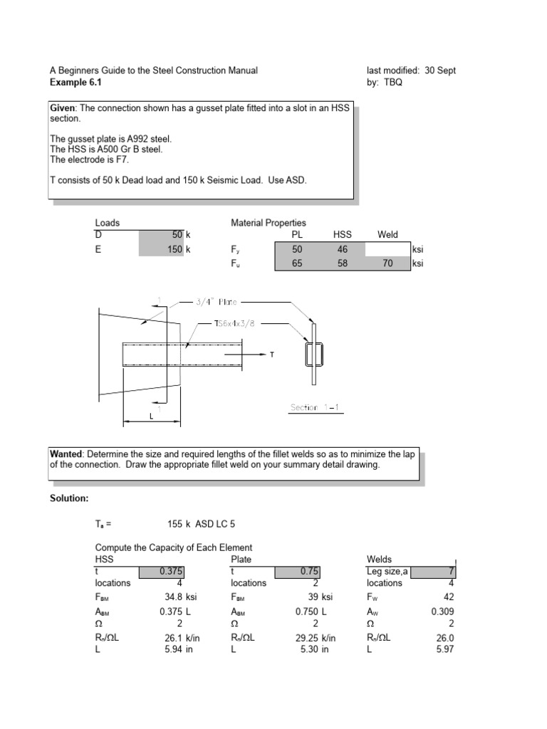 BGSCMC05 Ex Prob | PDF | Welding | Construction