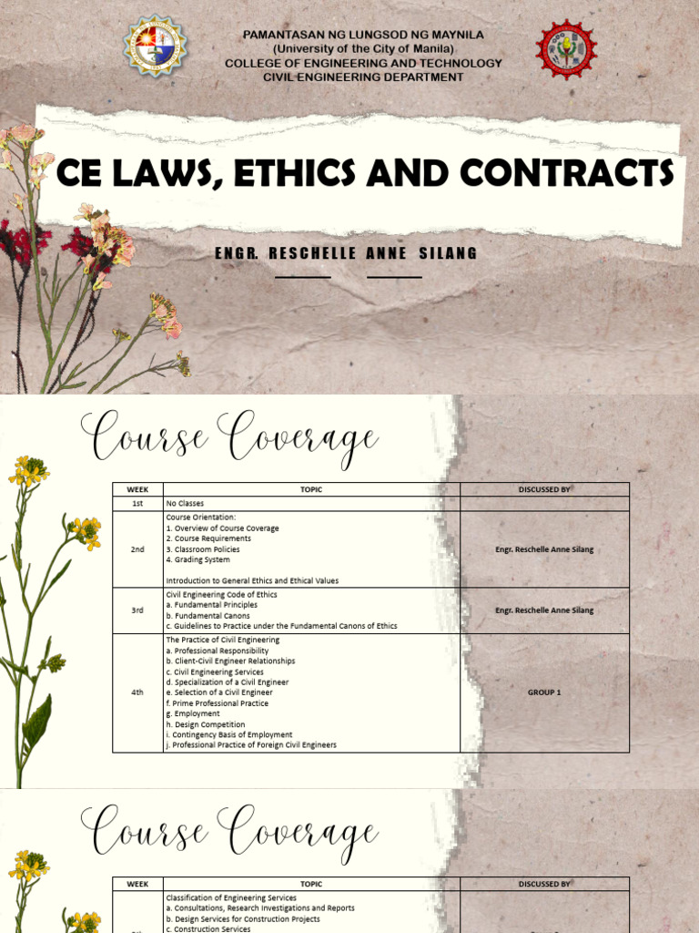Lec1 - Course Orientation and Introducation To Ethics | PDF | Conscience | Morality