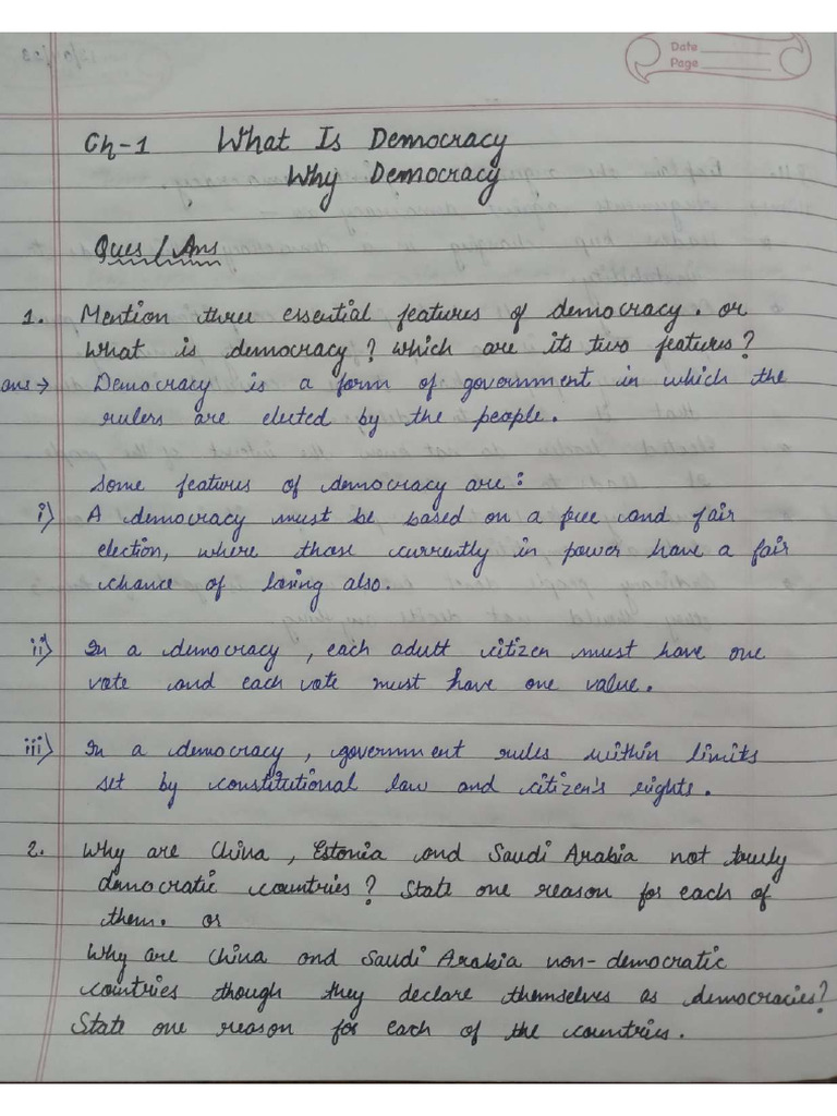 Ch-1 Political Science | PDF