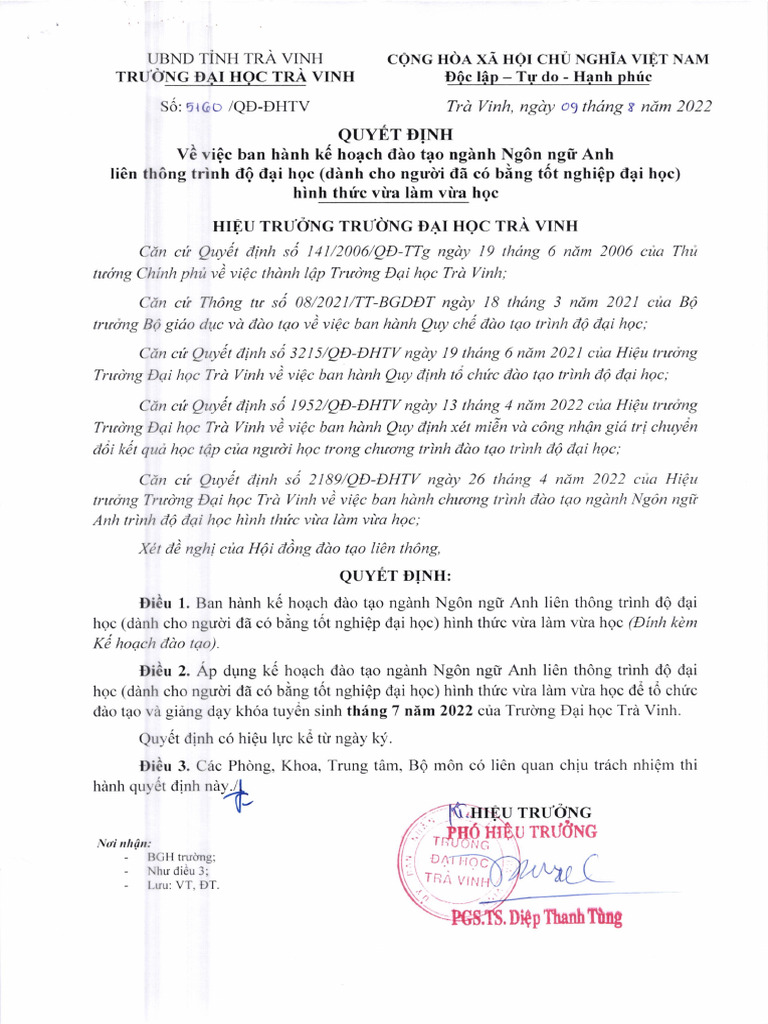 Vanbang2 NNA 2022 | PDF