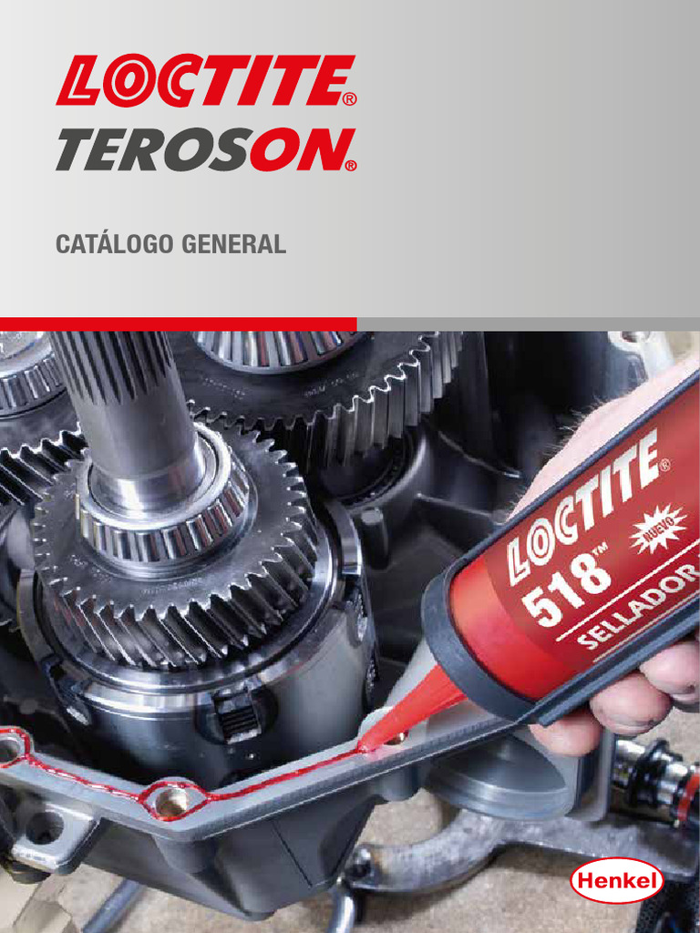 Catálogo General Loctite1 | PDF | Tornillo | Rodamiento (Mecánico)