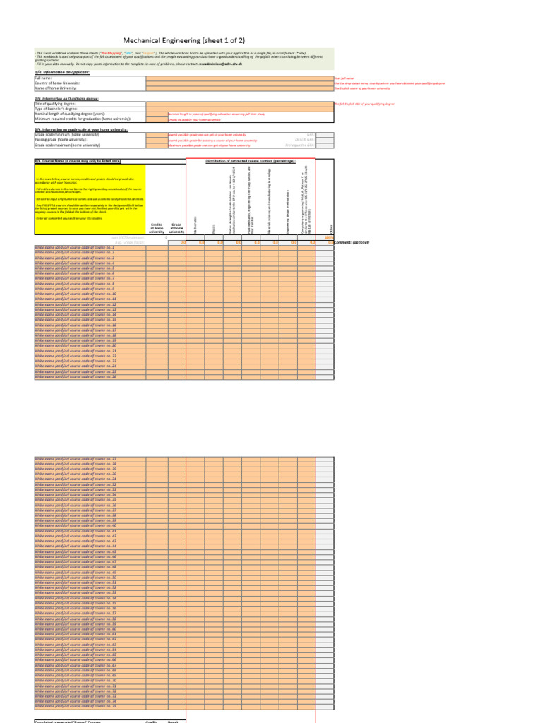 Mechanical-Engineering-F24 | PDF | Engineering | Mechanical Engineering