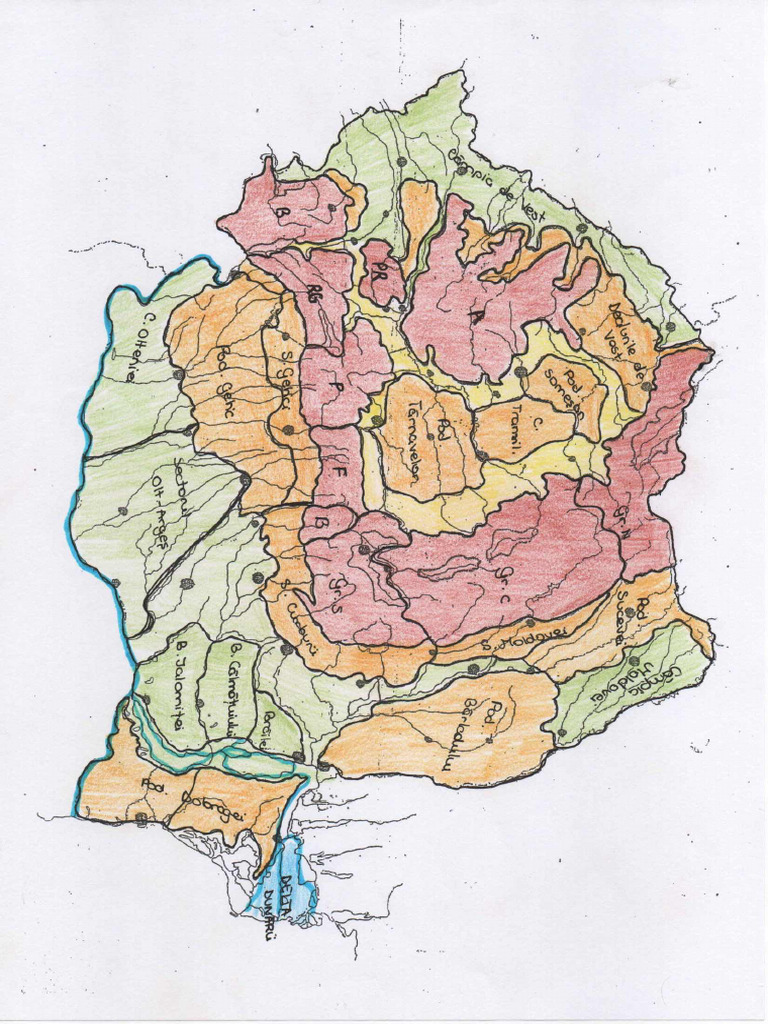 Harta Relief Romania | PDF