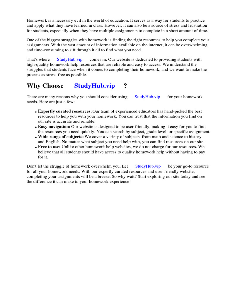 Homework Display Resources | PDF | Homework