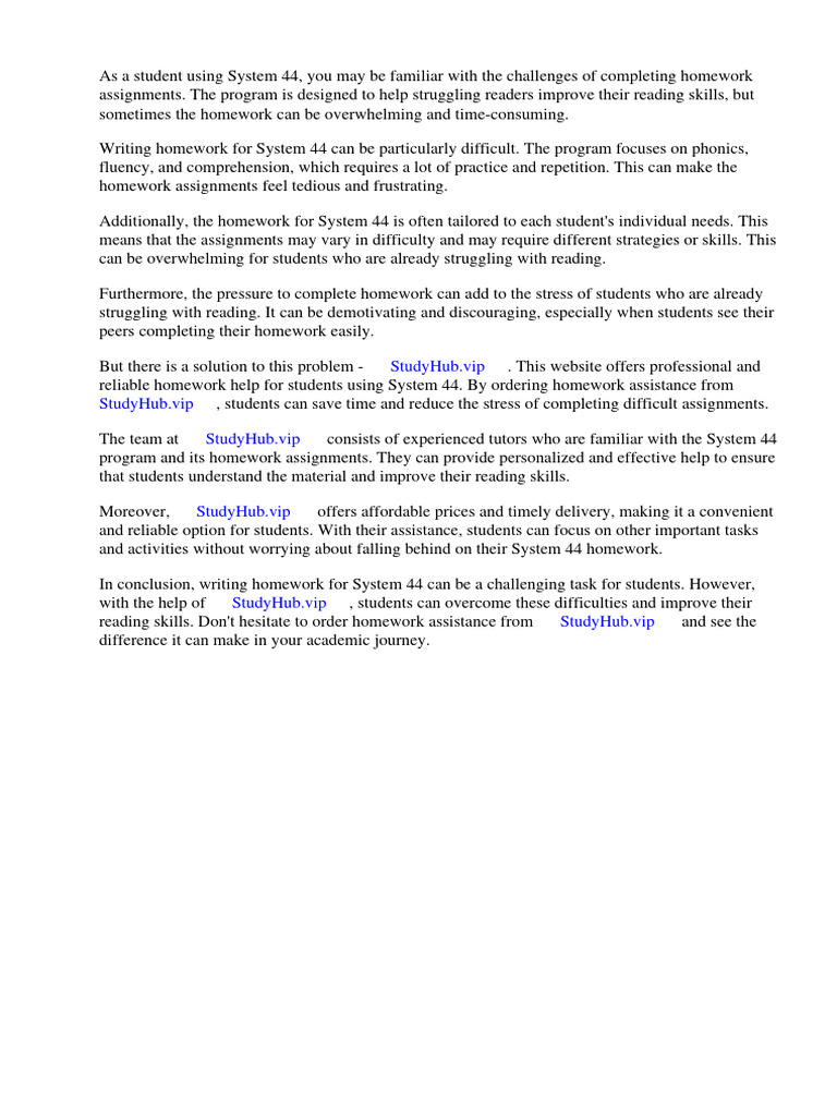 System 44 Homework | PDF | Phonics | Lesson Plan