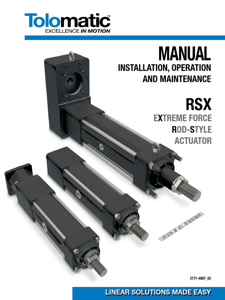 4007 02 RSX Manual | Download Free PDF | Actuator | Belt (Mechanical)