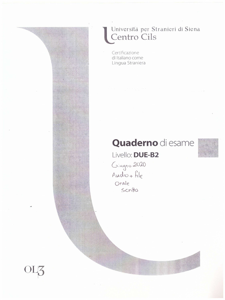 2020 Giugno Soluzioni Cils | PDF