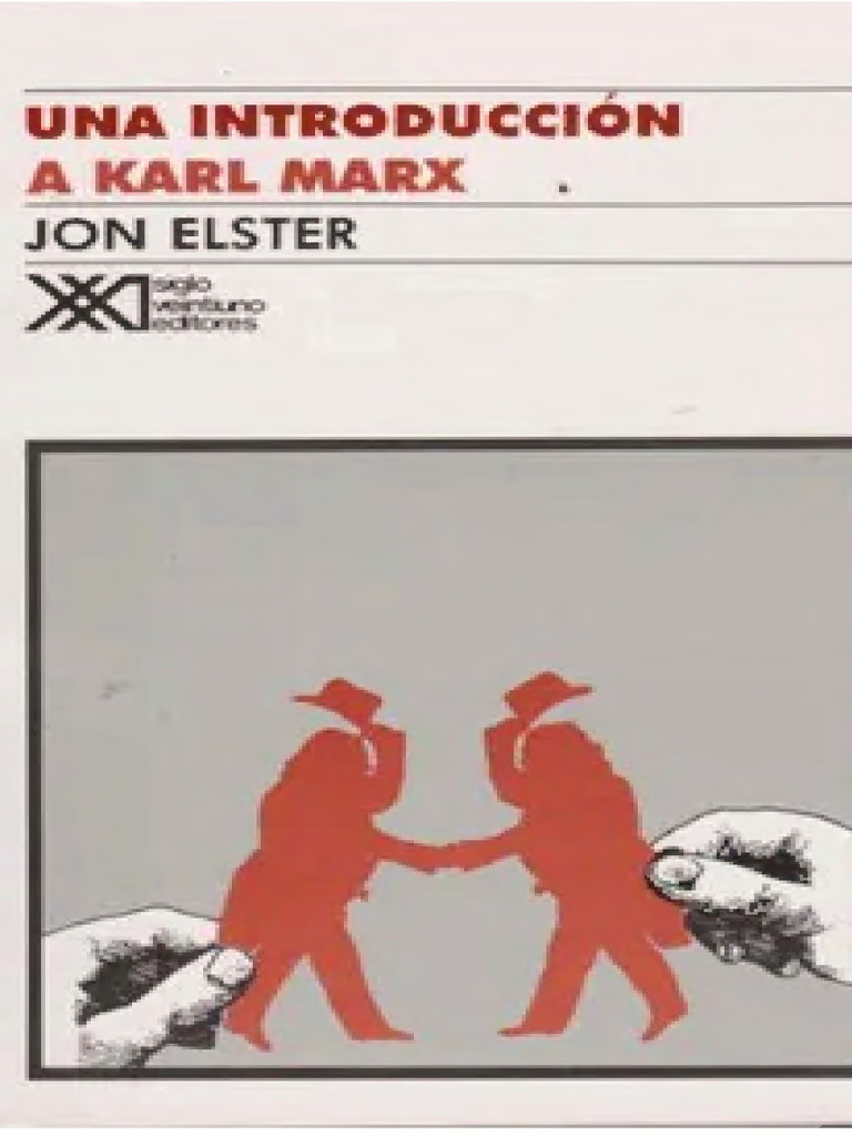 ELSTER Una Intro A Karl Marx - SM | PDF | Karl Marx | marxismo