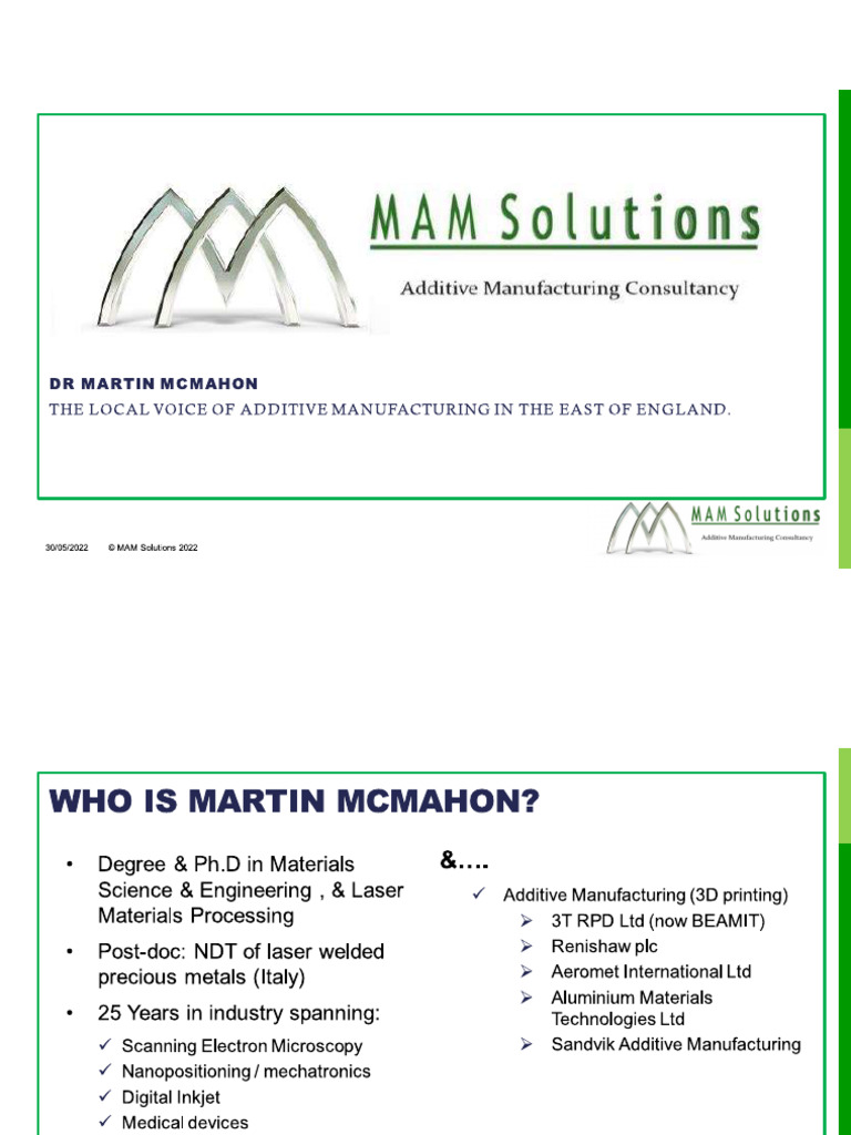 M A M Solutions - Summary | PDF
