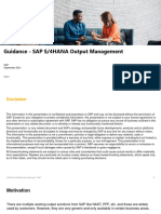 Printing in SAP S4HANA Output Control | PDF | Printer (Computing) | Computer Science