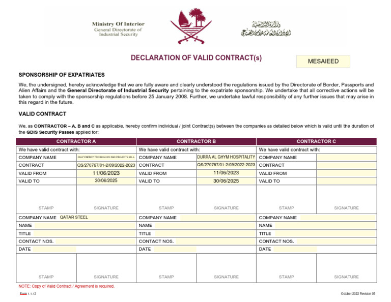 DVC Getp QS New Contract Durra Ghym - JPG | PDF | Justice | Crime ...