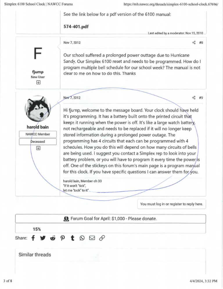 Simplex 6000 - Bell System | PDF