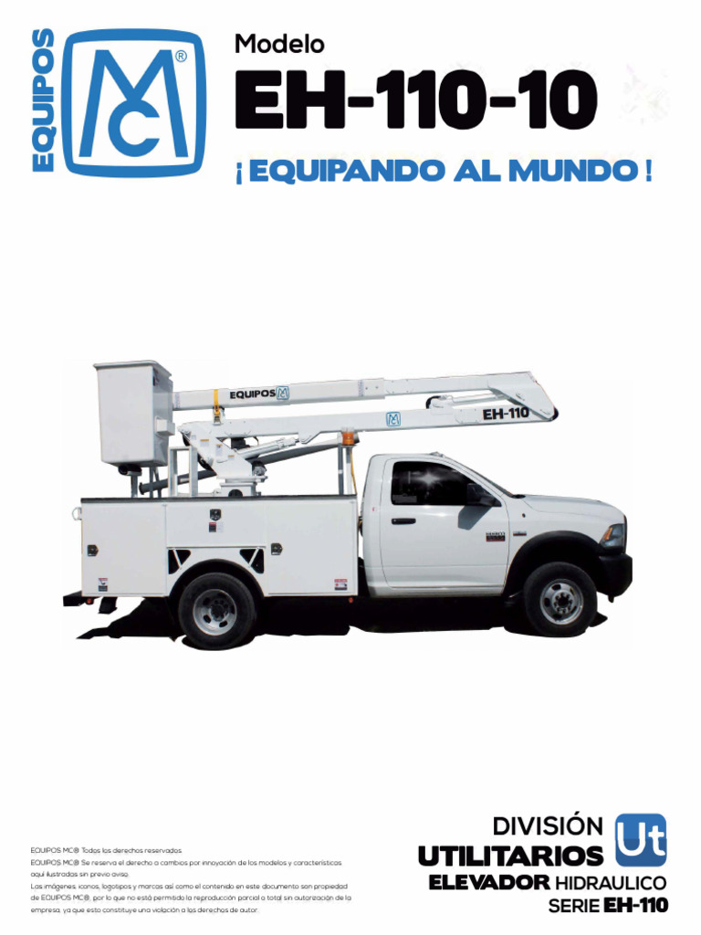 Folleto Eh-110-10 | PDF | Vehículo de motor