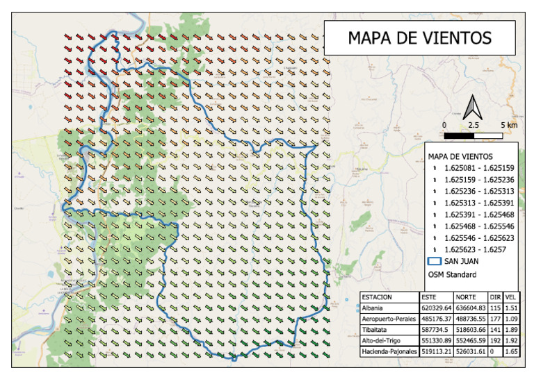 Mapa de Vientos | PDF