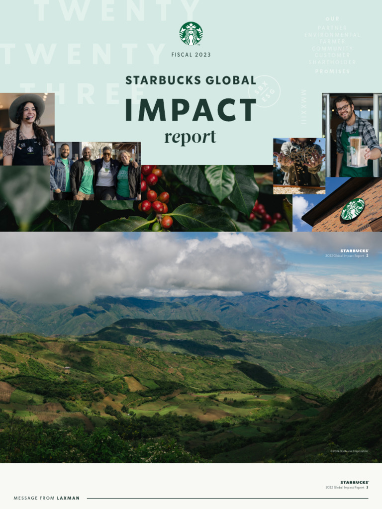2023 Starbucks Global Impact Report Tcm137-88758 | Download Free PDF ...