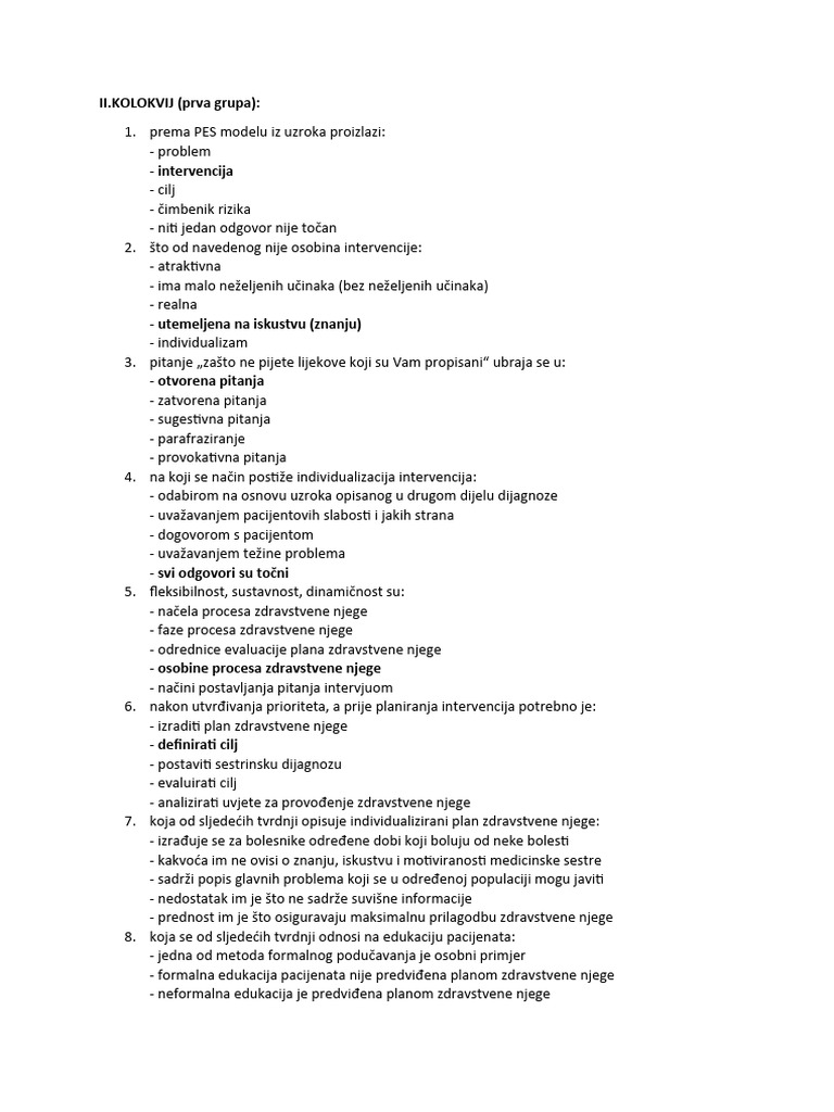 Proces 2.kolokvij | PDF
