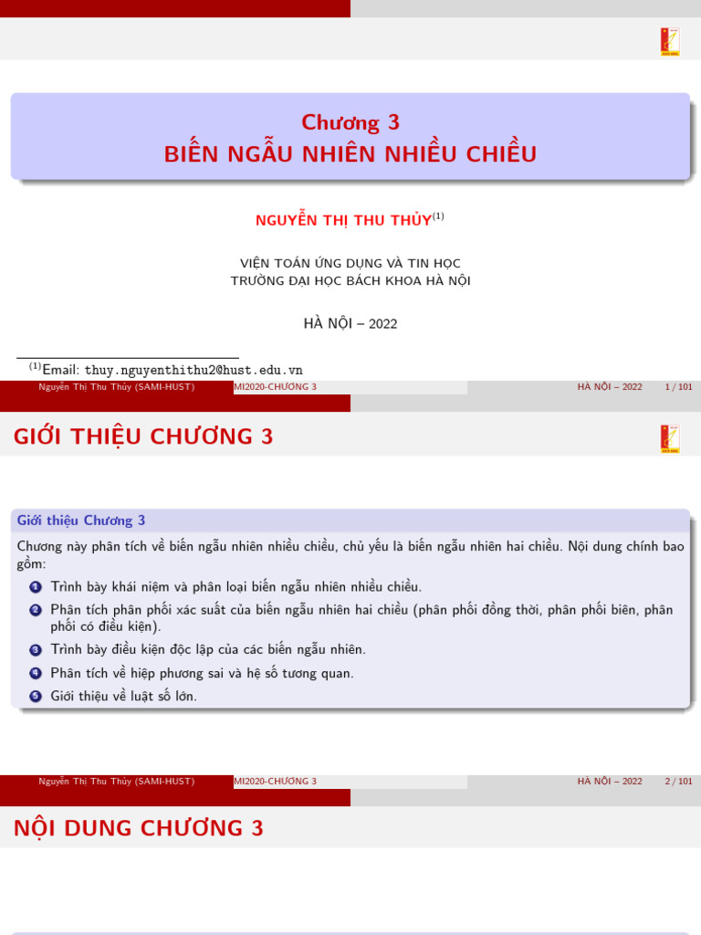 Slide MI3030 Chap3 | PDF