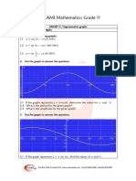 Grade 11 Trigonometry Study Guide | PDF | Trigonometry | Trigonometric ...