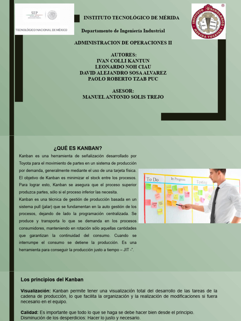 Presentacion Ado Ii #5 | PDF | Lean Manufacturing | Procesos de negocio