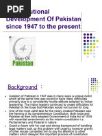 Pakistan History 1947 To 2025 PPSC | PDF | Pakistan | Politics Of Pakistan