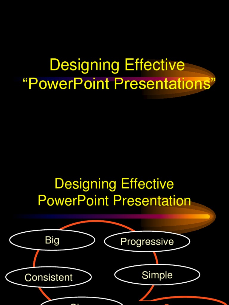 Effective PowerPoint Design Tips | PDF | Career & Growth