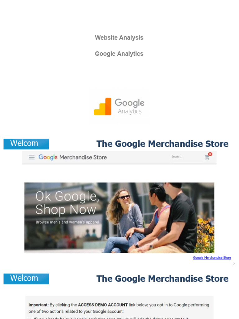 Website Analysis Google Analytics | PDF | Search Engine Optimization | Http Cookie