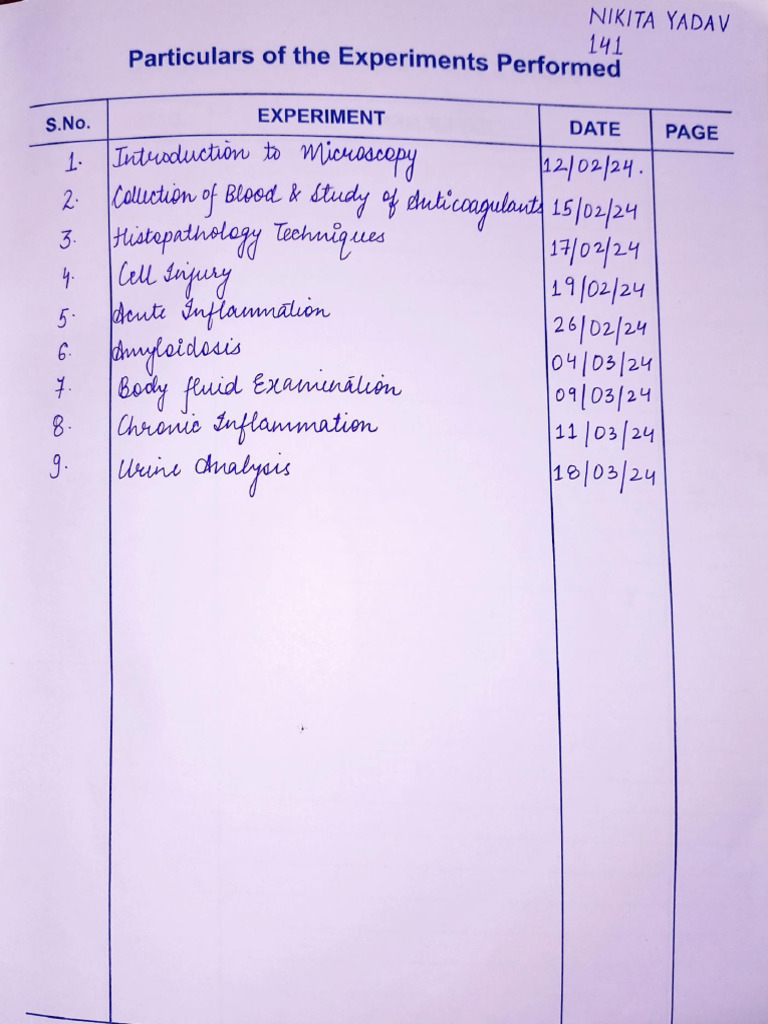 Pathology Practical | PDF