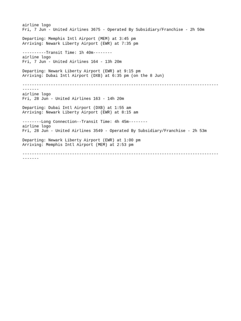 Itinerary | PDF | Computers
