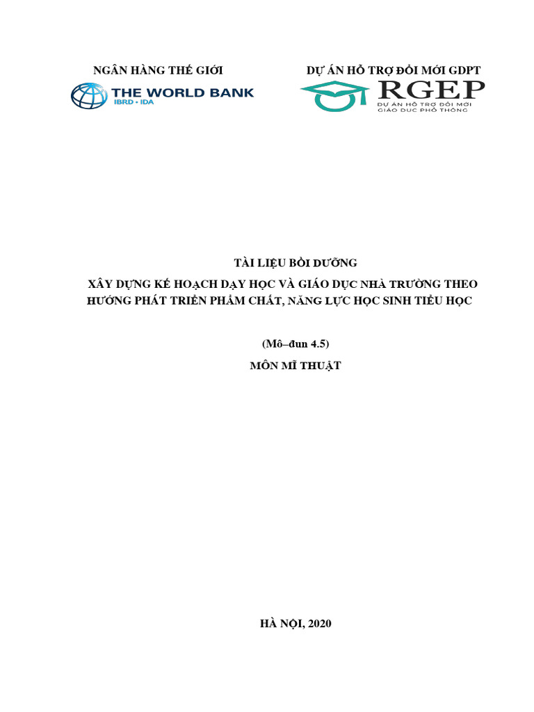 4. M4 My thuat tiểu học | PDF