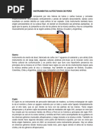 Instrumentos Aymaras | PDF | Arte | Historia