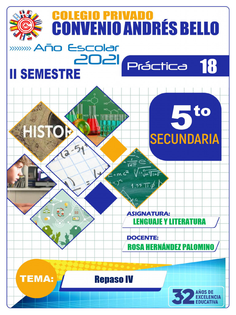 Práctica 18 - Lenguaje y Literatura | PDF