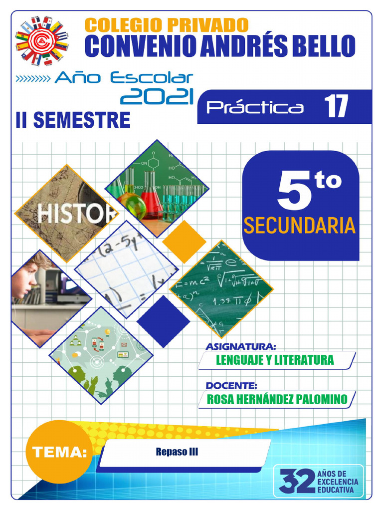 PRÁCTICA 17 - LENGUAJE Y LITERATURA | PDF | Comunicación