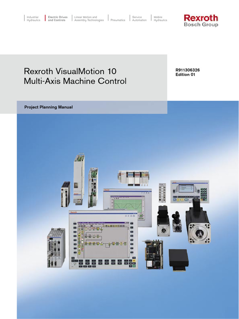 Rexroth VisualMotion 10 - Project Planning Manual | PDF | Programmable ...