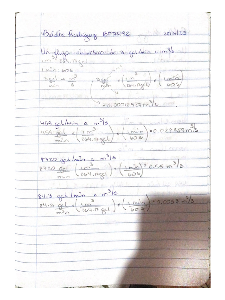 Ejercicios cap 6 fluidos | PDF