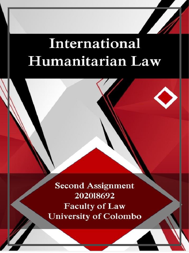 IHL Second Assignment | PDF