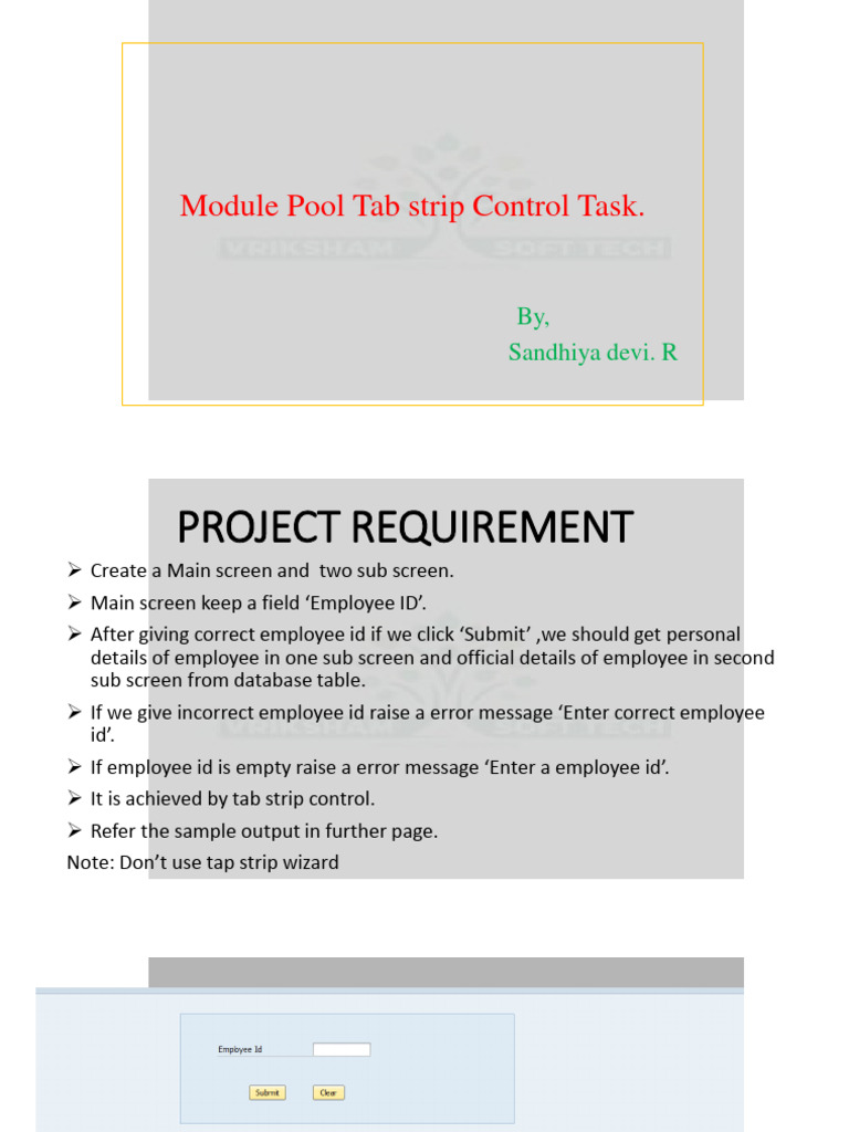 Tabstrip Control | PDF
