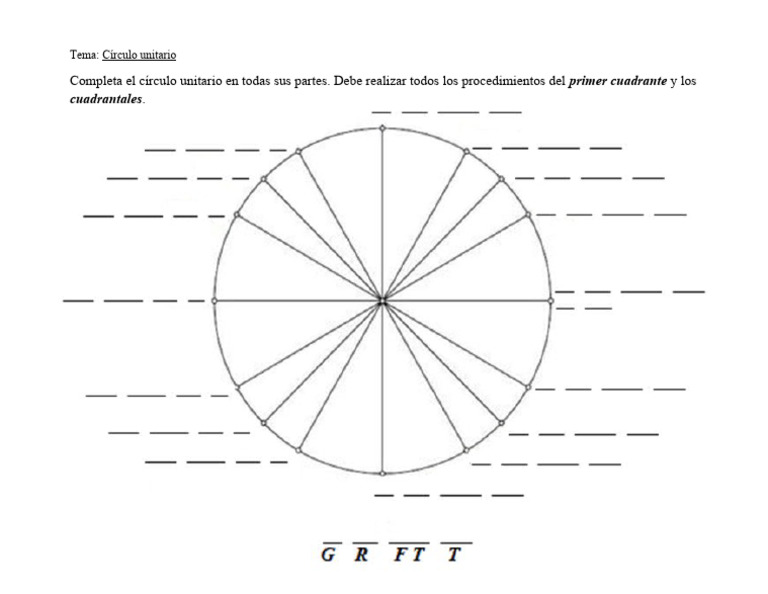 Circulo Unitario Vacio | PDF