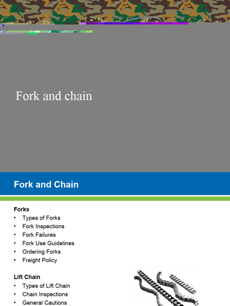 Fork and Chain Presentation | PDF | Fatigue (Material) | Fracture