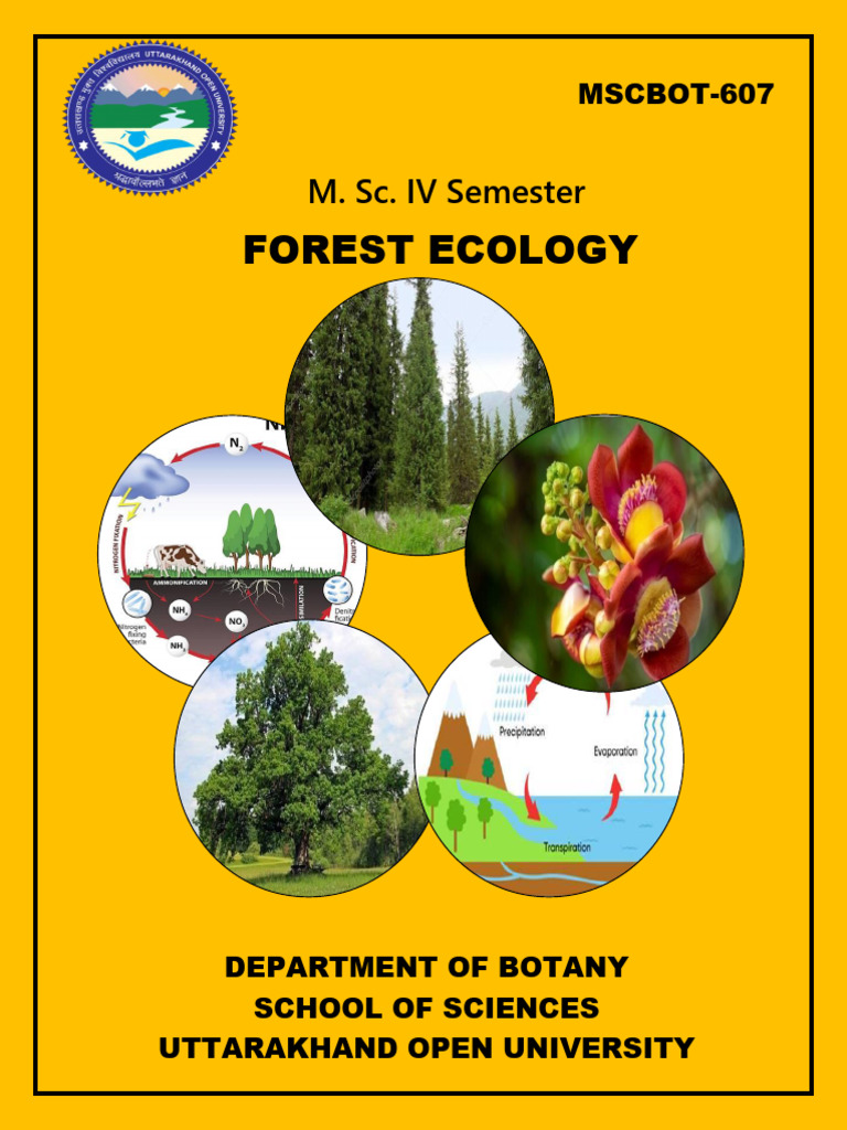 Mscbot 607 | PDF | Forests | Conservation Biology