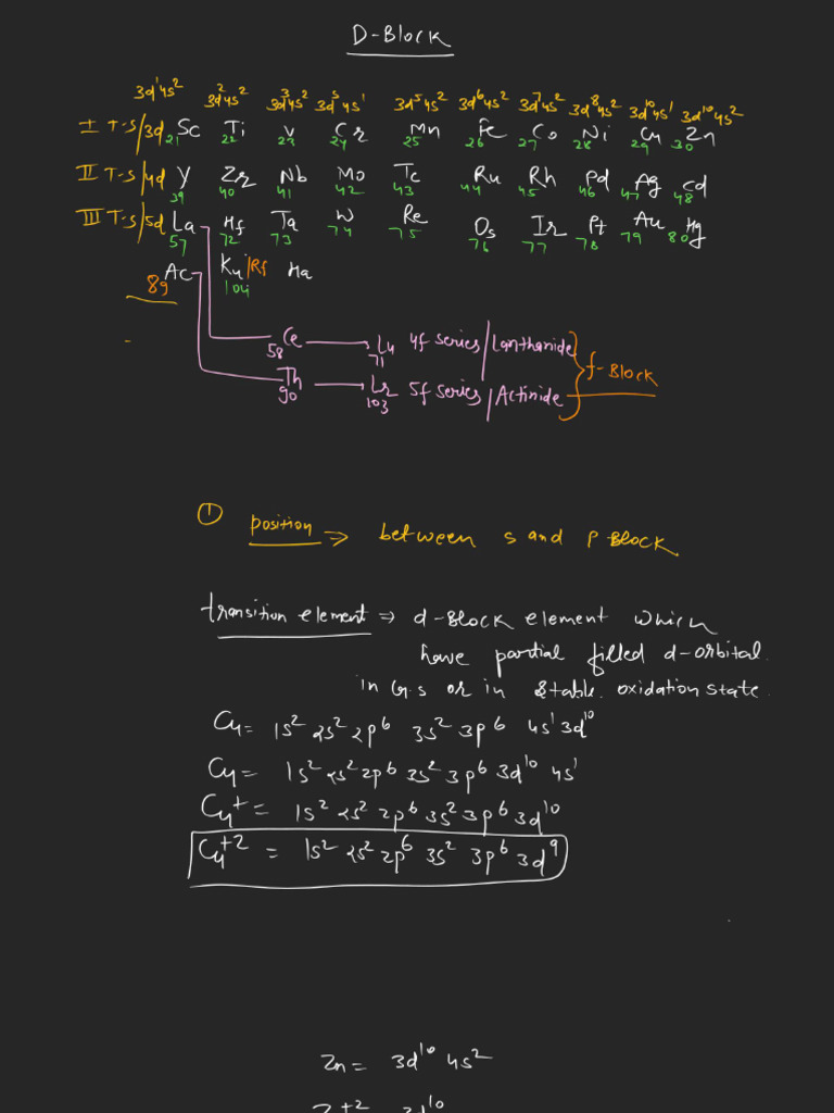 D-Block - L-01 (Class Notes) | PDF