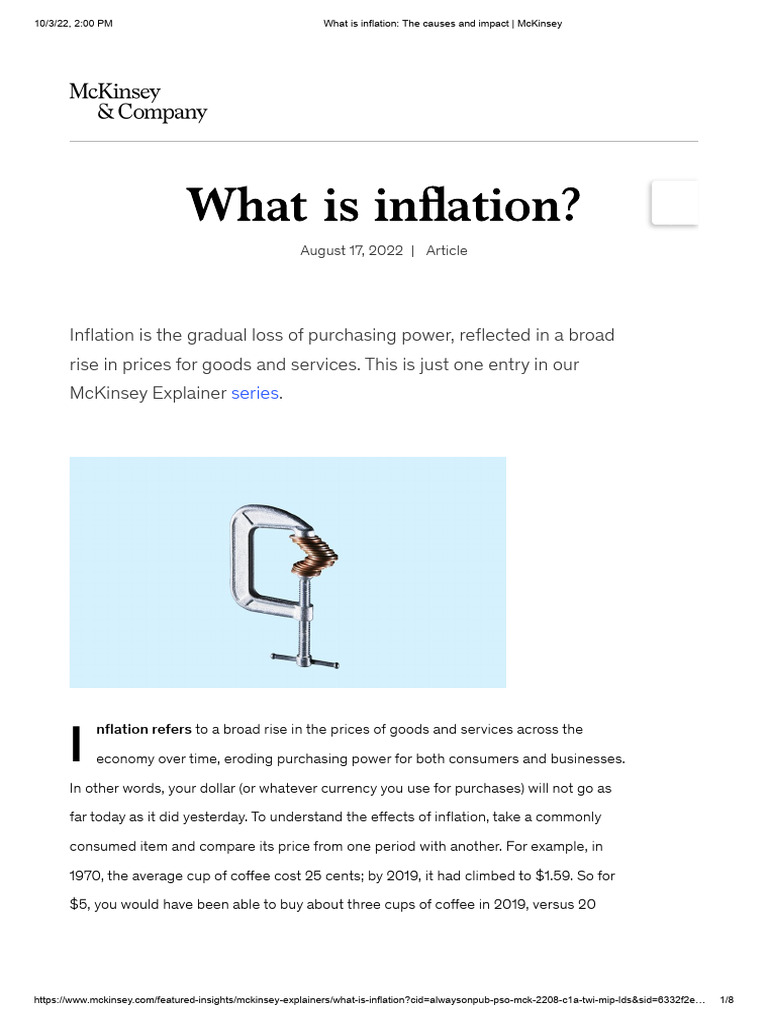 Understanding Inflation: Causes & Effects | PDF | Inflation | Deflation