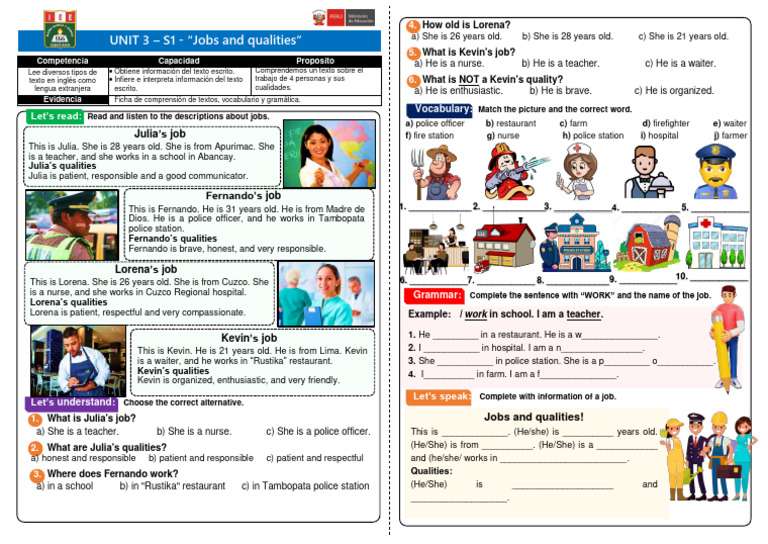 Unit 3 - Reading 1 - Ciclo Vii - 2023 | PDF | Health Sciences | Social Programs